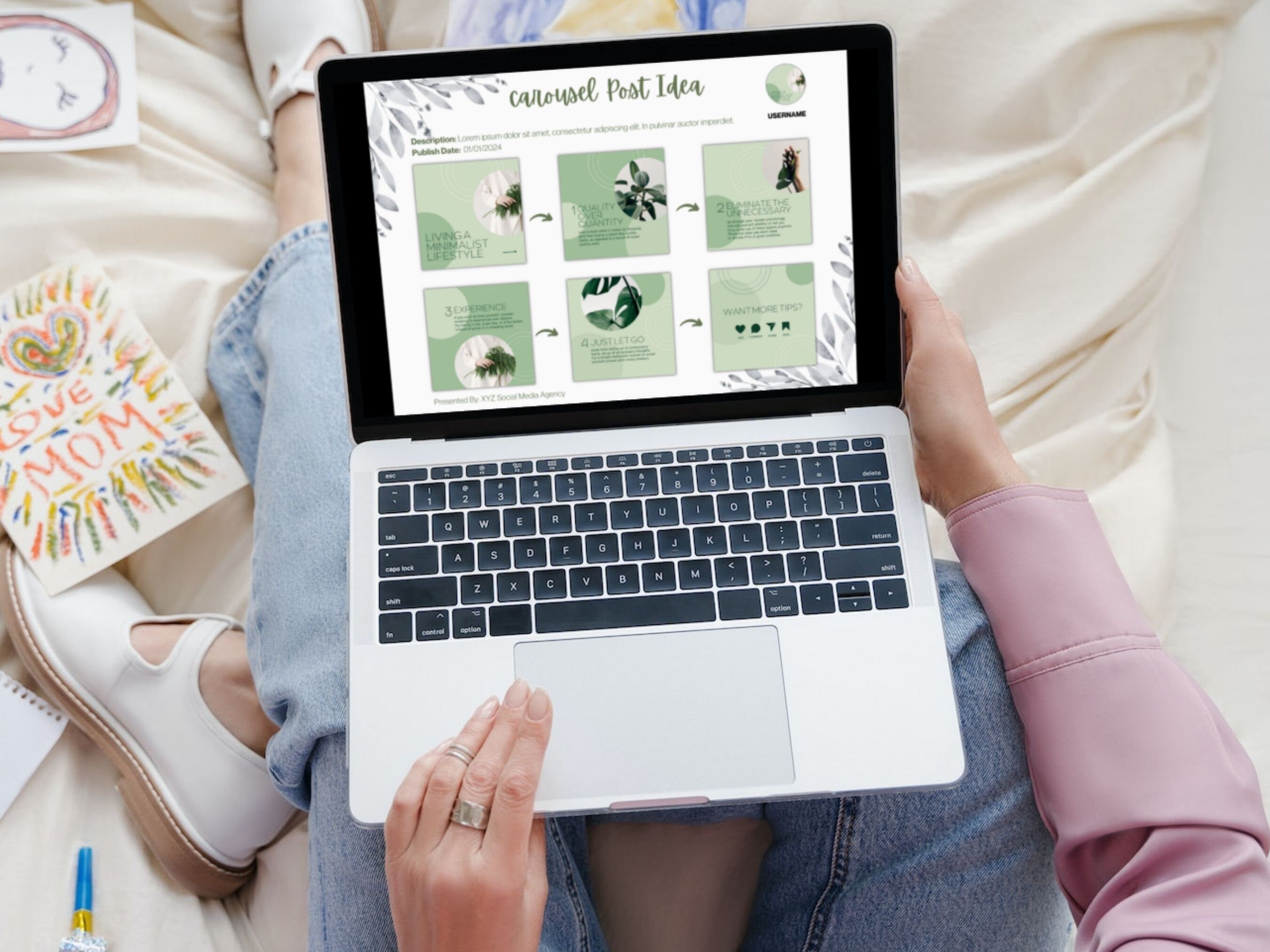 Instagram Carousel Mockup | Carousel Feed Mockup | Instagram Carousel ...