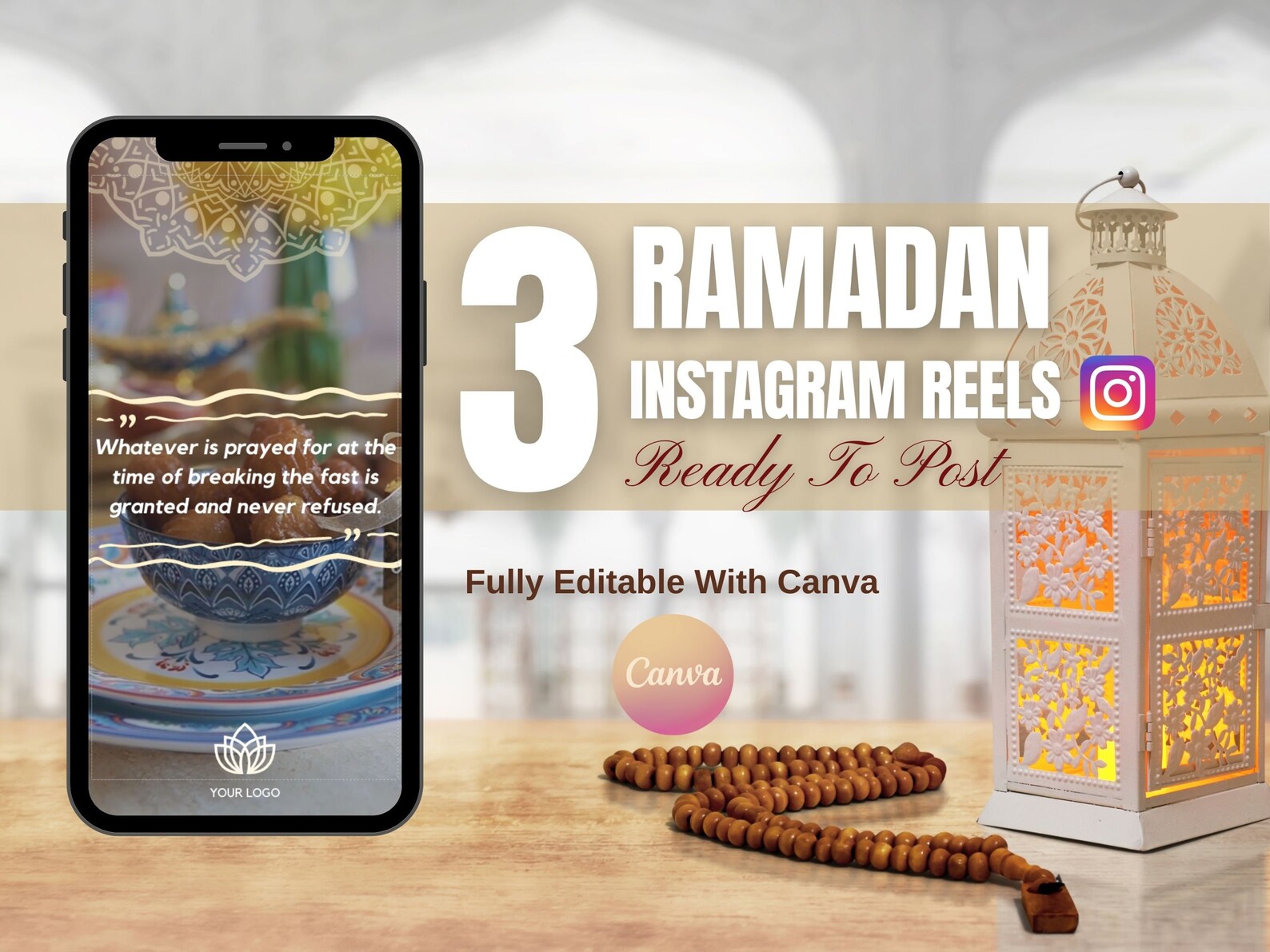 3 X Ramadan Reels for Instagram| Ramadhan Social Media Content Ideas ...