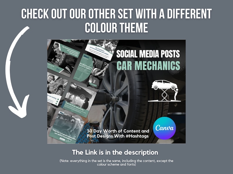 Social Media Templates for Car Mechanics | Instagram Templates for Car ...