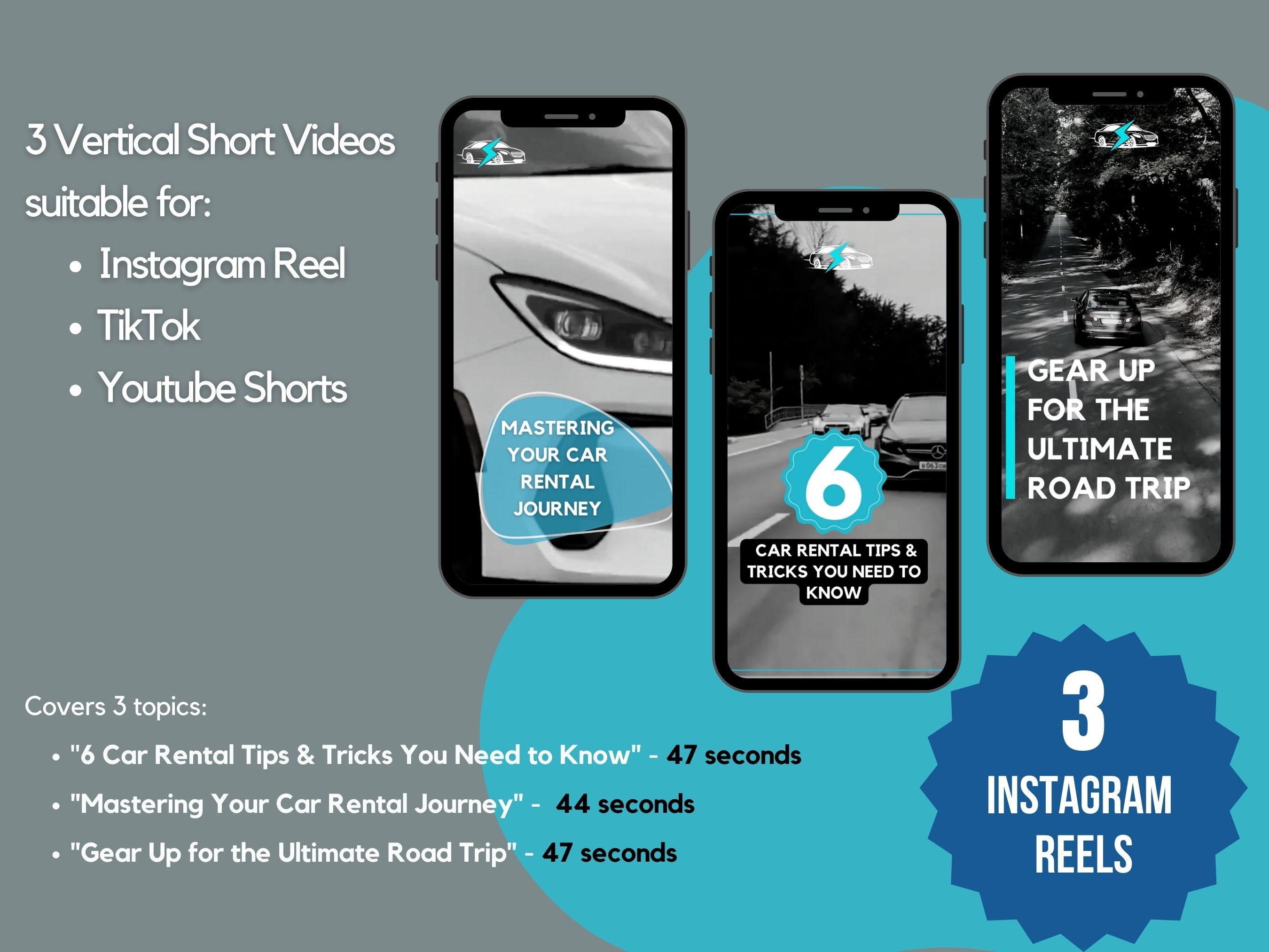 Instagram Reels for Car Rental Businesses | Rent a Car Instagram Reels ...