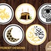 Eid Al Adha Mubarak Cupcake Toppers Printable | Printable Eid Mubarak ...