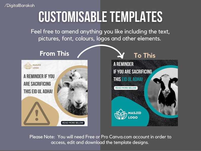 34 X Islamic Quotes Social Media Designs + Content + Hashtags | Islamic ...