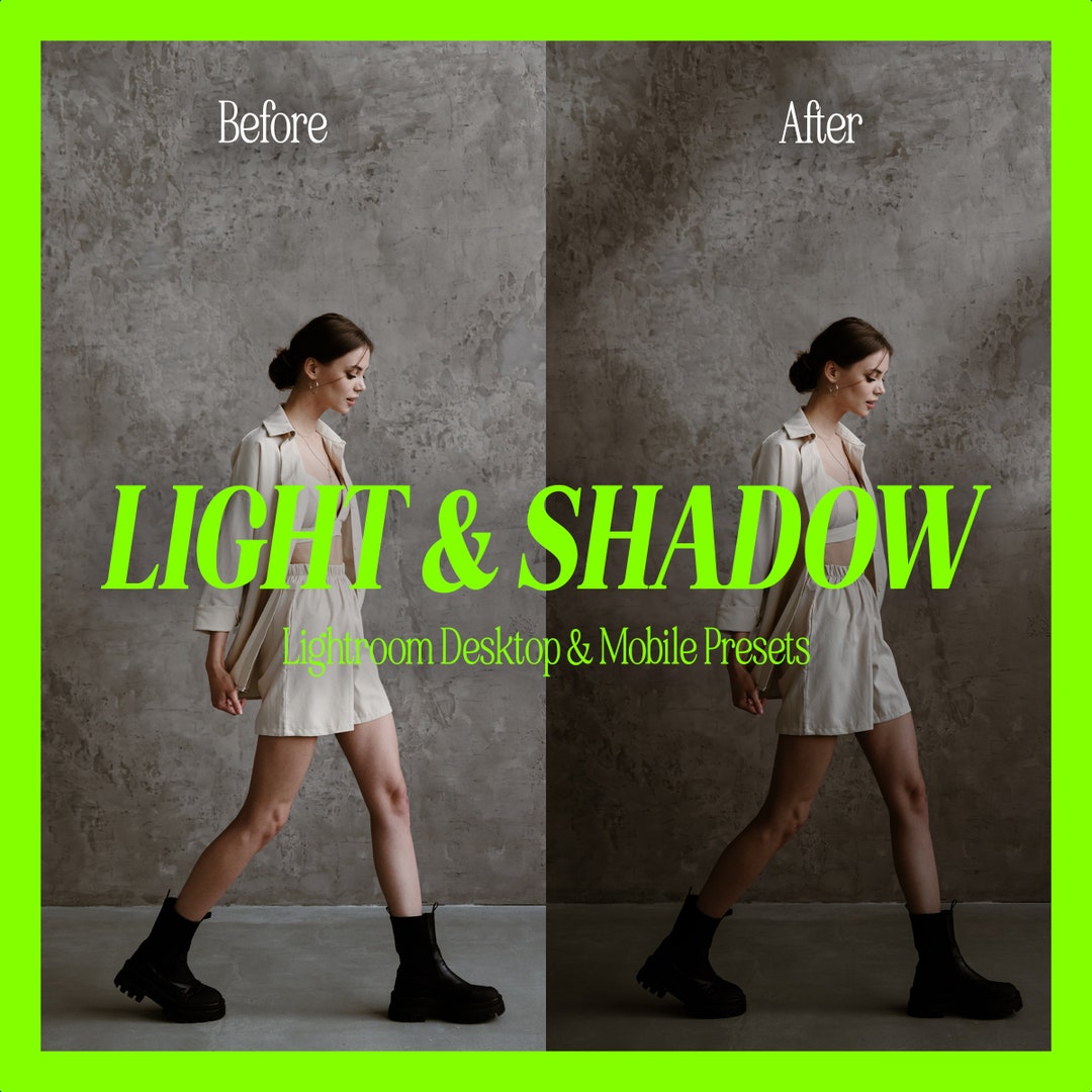 20 Light and Shadow Photo Overlays Lightroom Presets, Sunlight Overlays ...