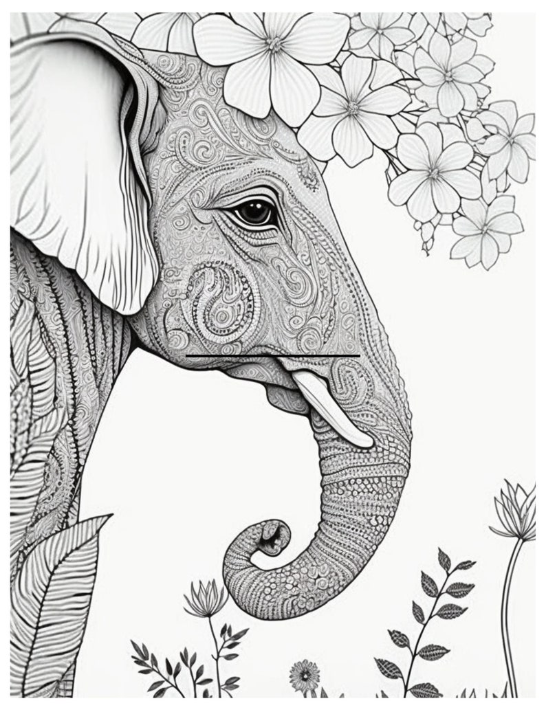 ZEN ANIMALS VOL 2: Adult Coloring Book - Etsy