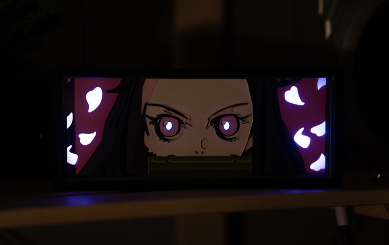 Demon Slayer Nezuko LIGHT BOX - Etsy