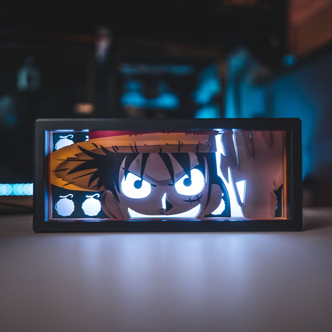 One Piece Luffy LIGHT BOX - Etsy