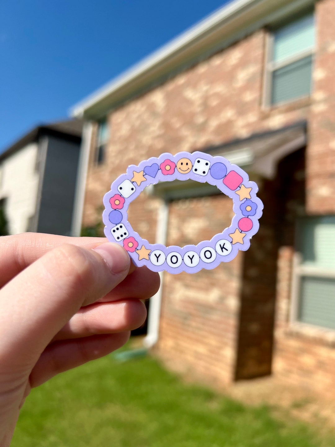 YOYOK Friendship Bracelet Charms Midnights Waterproof Vinyl Decal ...