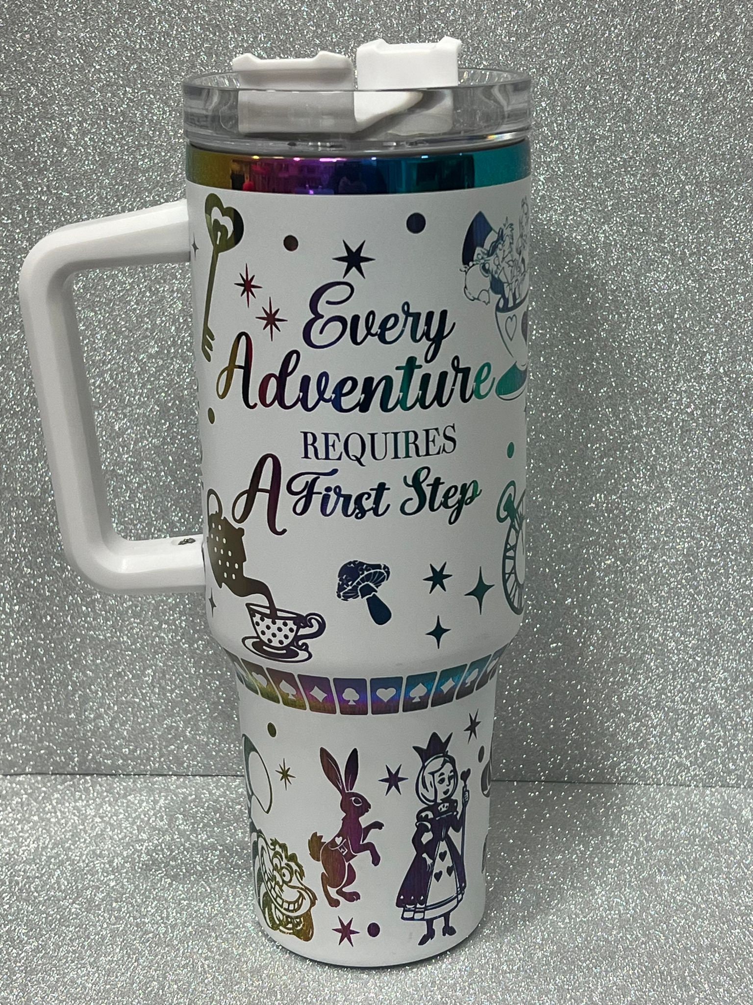 40 Oz Wonderland Laser Full Wrap File - Etsy