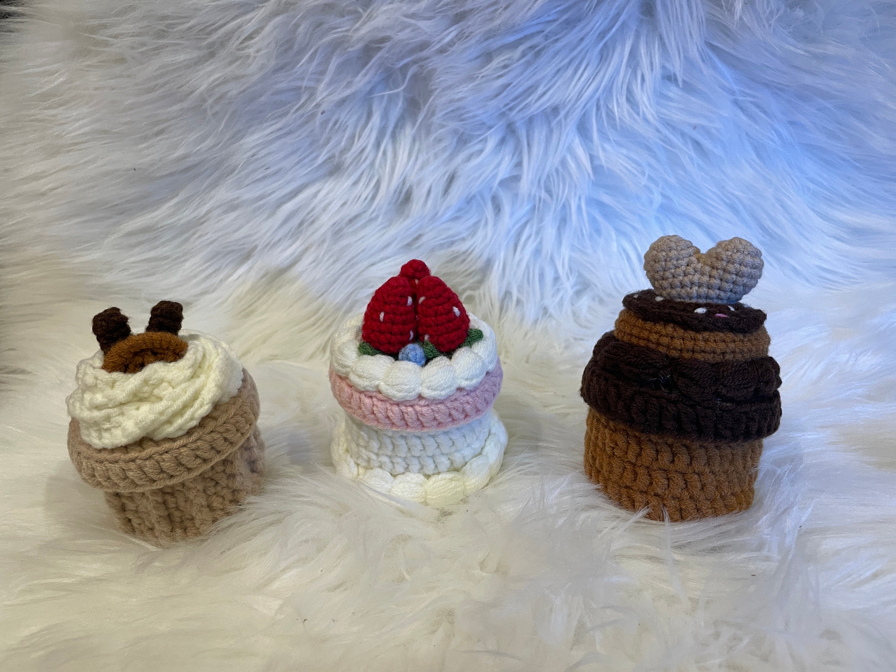 Dessert| Crochet| Crochet Food| Crochet Dessert| Home Decor| Cute Food ...