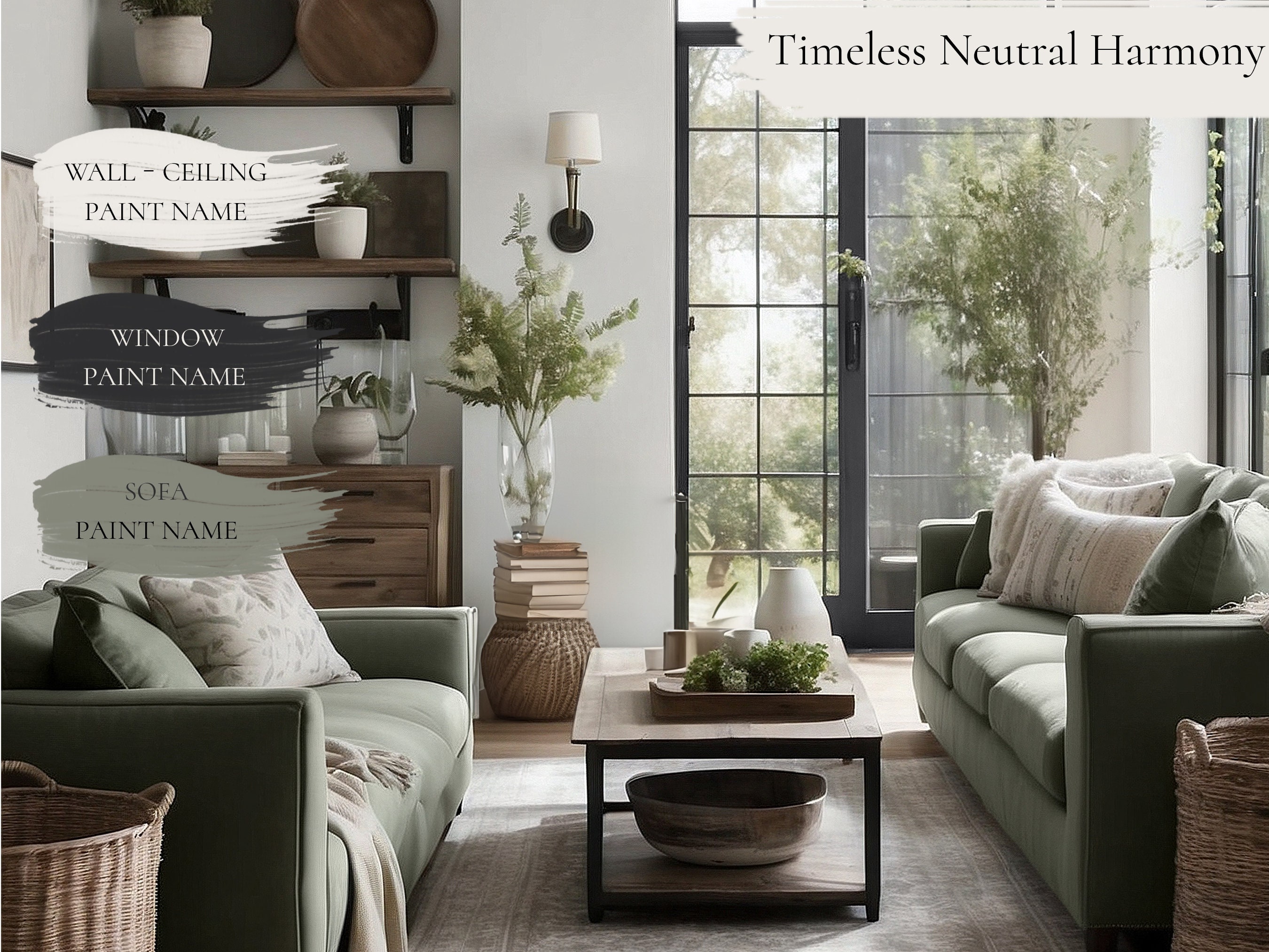 Sherwin Williams, Modern Farmhouse Paint Palette, Home Paint Colors ...