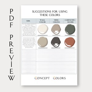 Rustic Farmhouse Paint Palette, Behr, Paint Guide, Whole House Paint ...