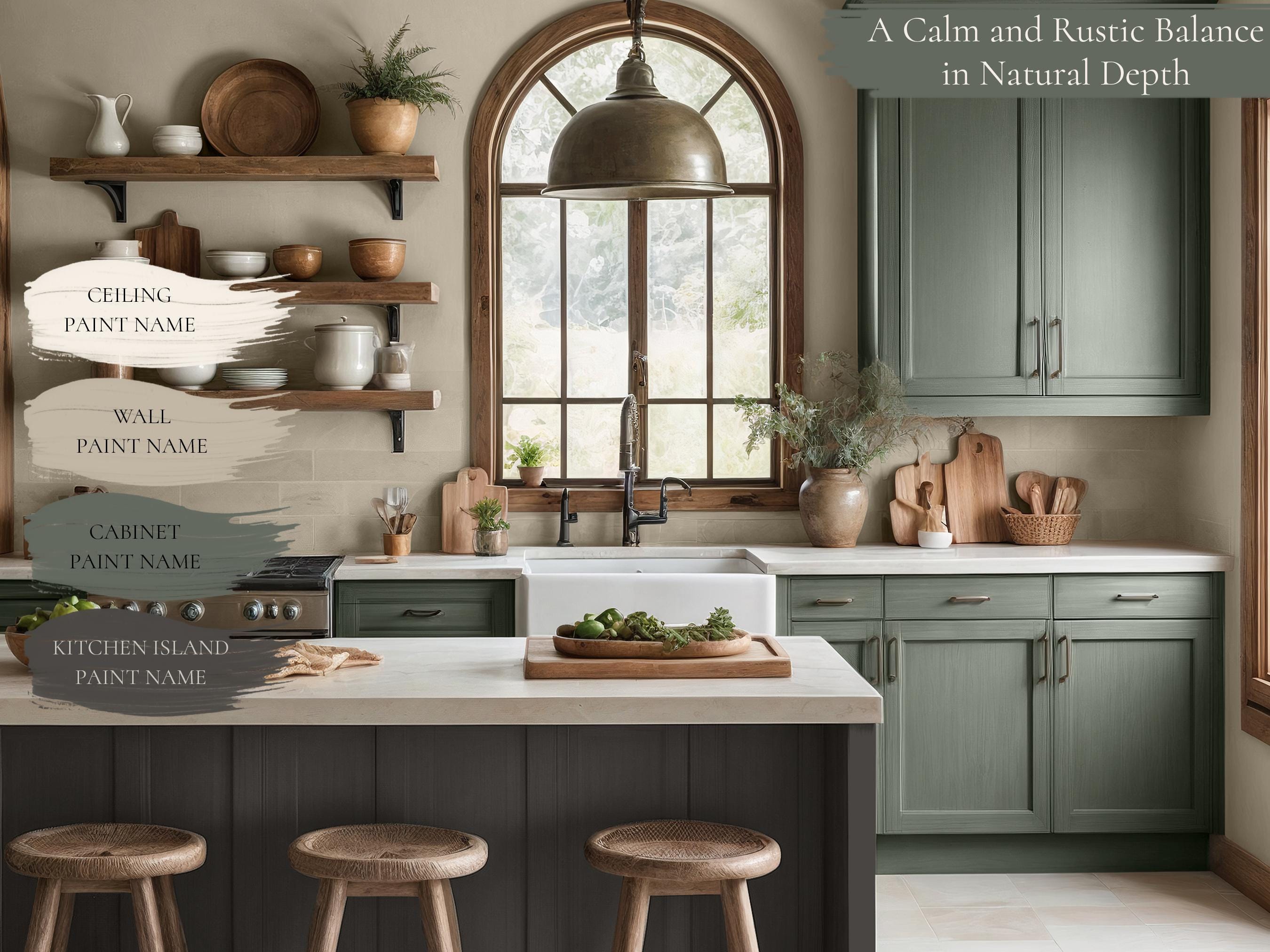 Rustic Farmhouse Home Paint Color Palette for Cozy House Decor, Behr ...
