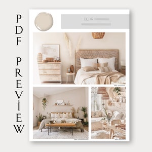 Bohemian Home Paint Palette, Behr, Complementary Whole House Paint ...