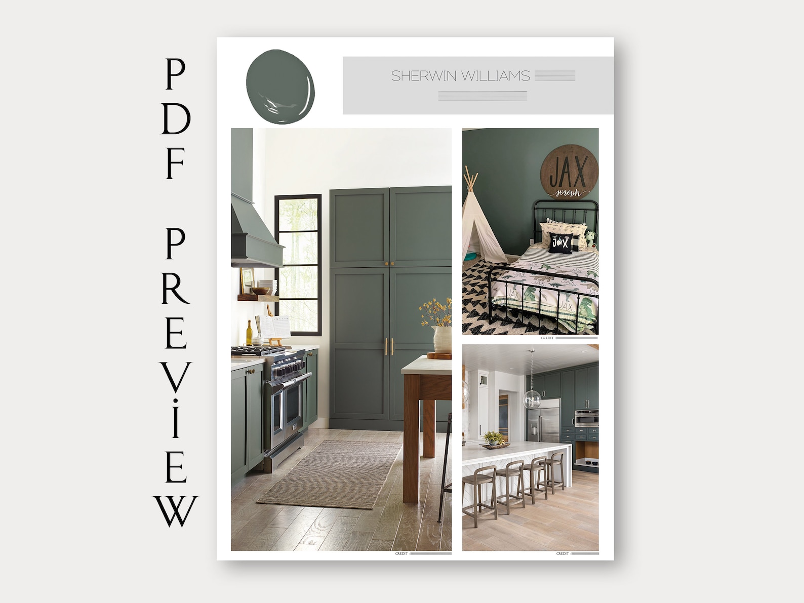 Sherwin Williams City Loft Paint Palette: Whole House Paint Colors ...