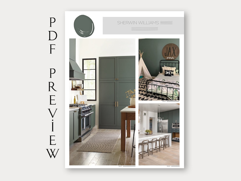 Sherwin Williams City Loft Paint Palette: Whole House Paint Colors ...