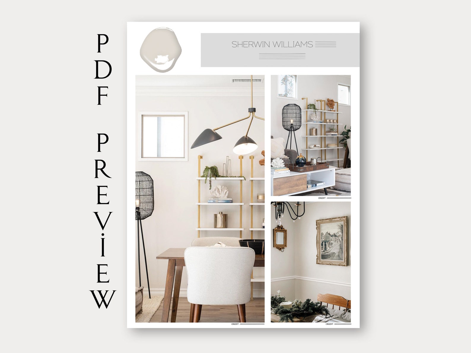 Sherwin Williams City Loft Paint Palette: Whole House Paint Colors ...