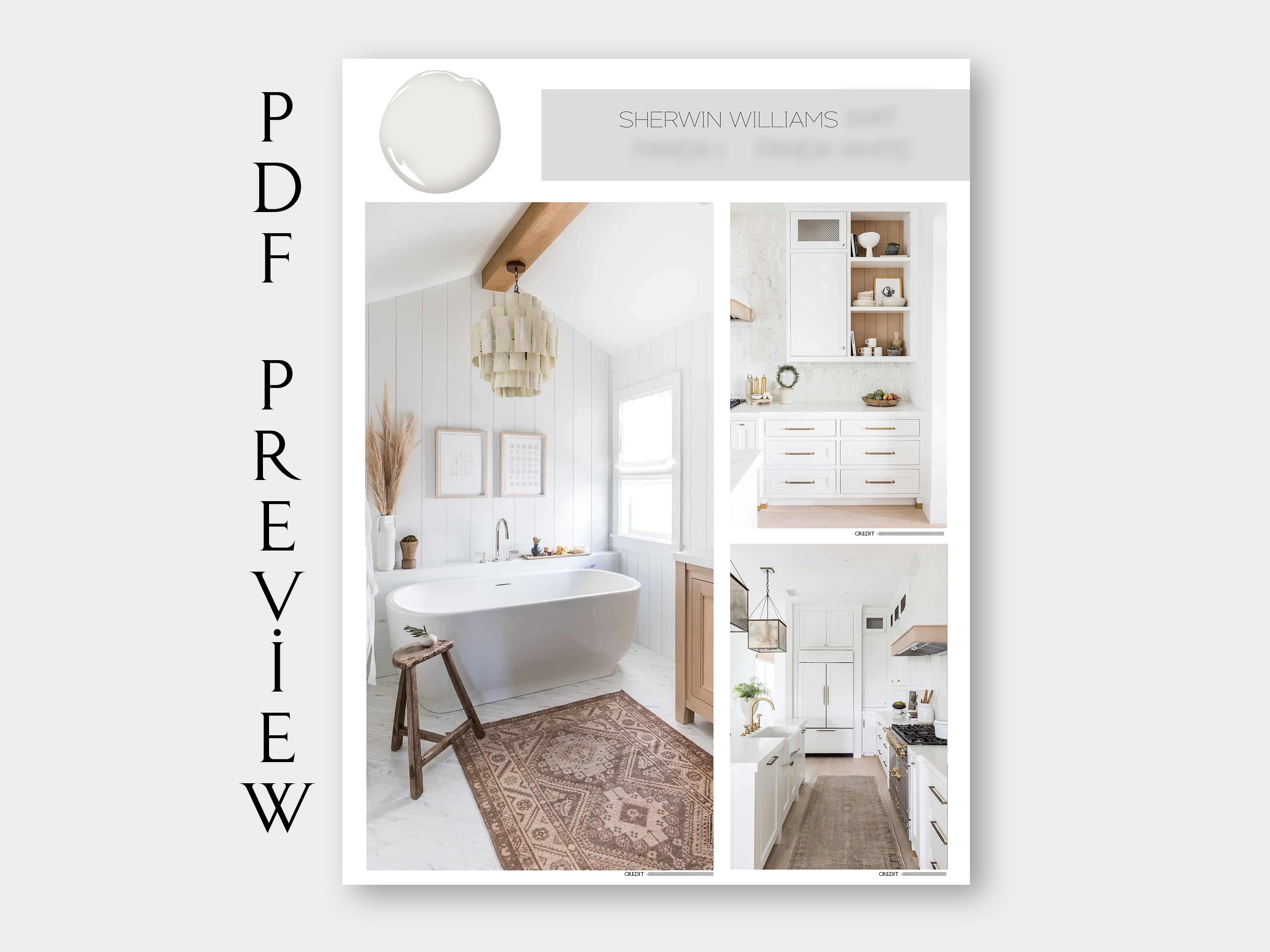 Sherwin Williams Modern Classic Home Paint Palette: Coordinating Colors ...