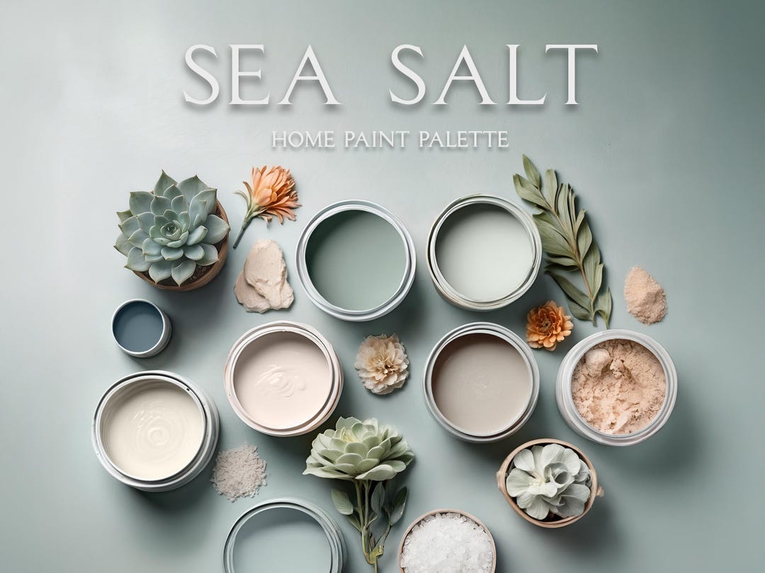 Sherwin Williams Sea Salt Palette, Coastal Palette, Fresh Color Palette ...