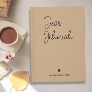 Dear Jehovah Journal JW Prayer Gift for Jehovah’s Witnesses Bible ...