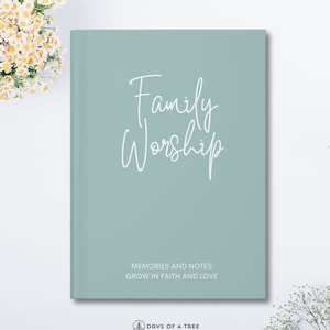 JW Family Worship Journal for Jehovah's Witnesses Memories and Notes ...
