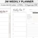 JW Weekly Planner Ministry Theocratic Printable Calendar JW Pioneer ...