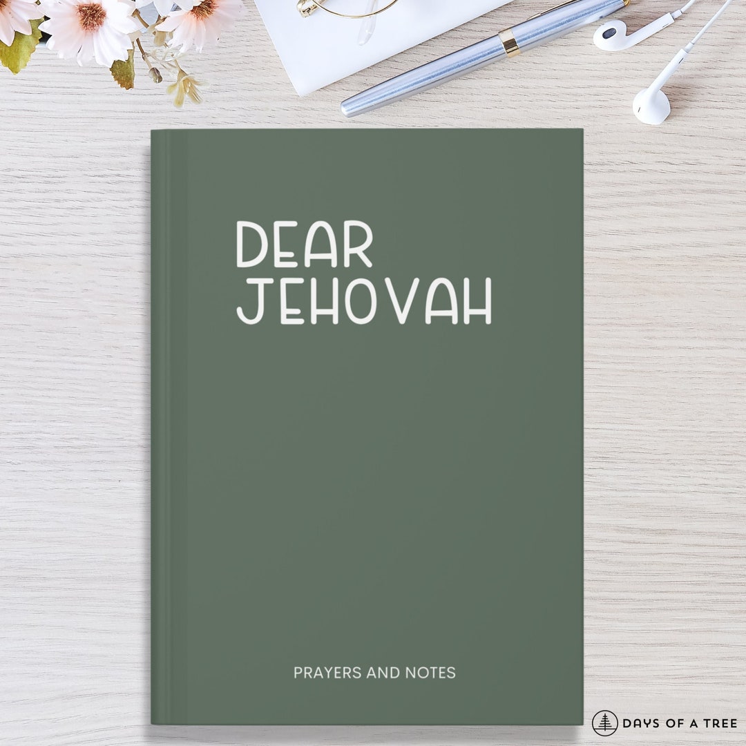 JW Kid Gift Notebook Dear Jehovah Journal for Daily Reflections Prayers ...