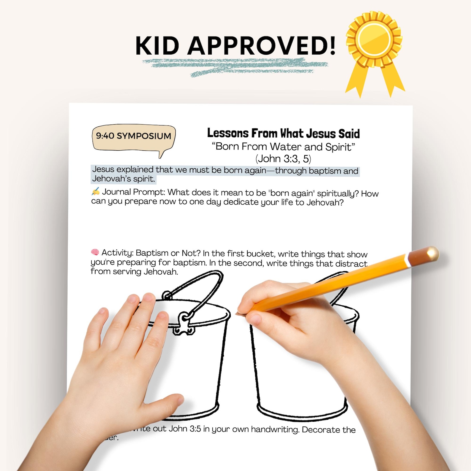 2025 JW Kids Activity Workbook Digital Pure Worship Preteen Workbook ...