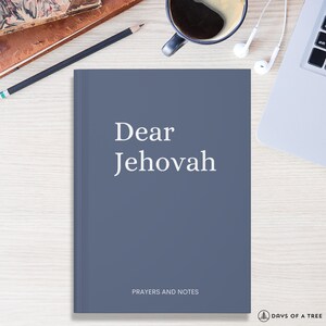 Dear Jehovah Journal for Daily Reflections Prayers & Bible Notes ...