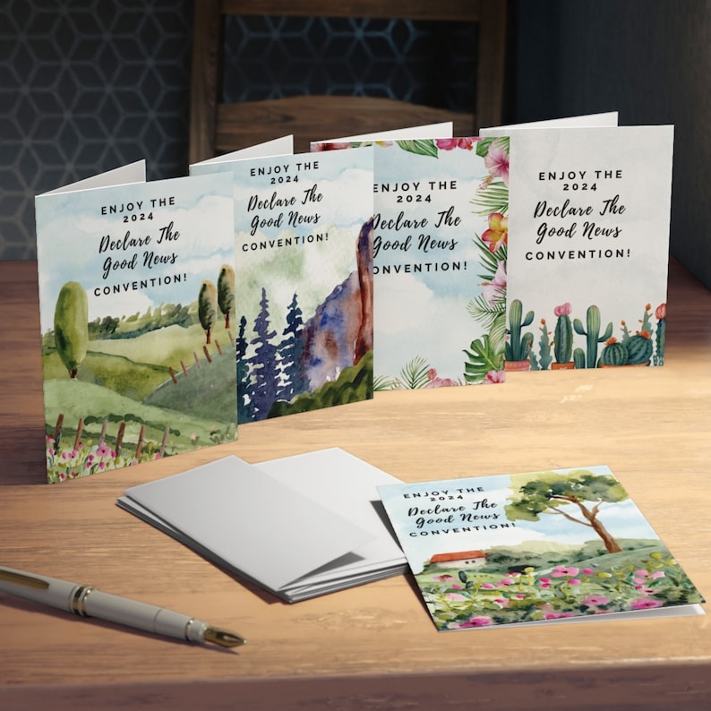 Multi Design Jw 2024 Declare The Good News Convention Greeting Etsy Uk