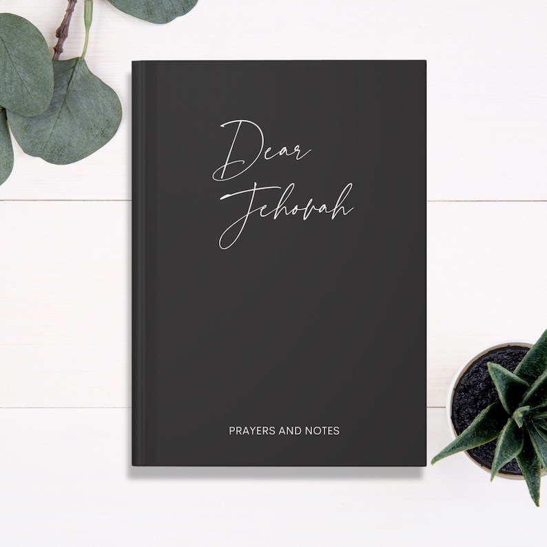 Dear Jehovah Journal for Daily Reflections Prayers & Bible Notes ...