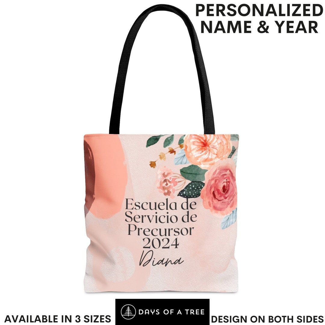 Personalized JW Spanish Pioneer School Gift Tote Bag 2025 JW Spanish ...