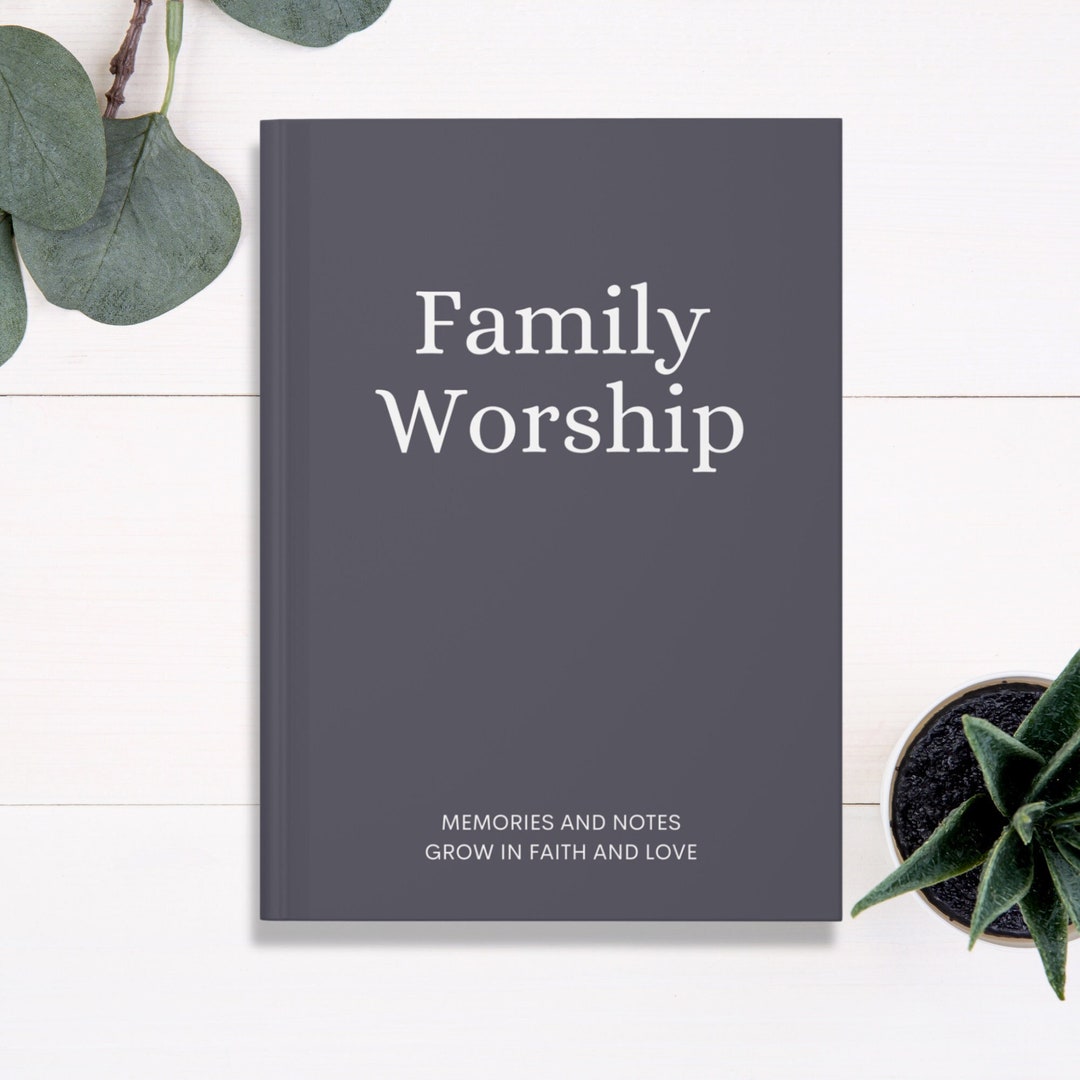 JW Family Worship Journal Jehovah's Witness Memories and Notes Family ...