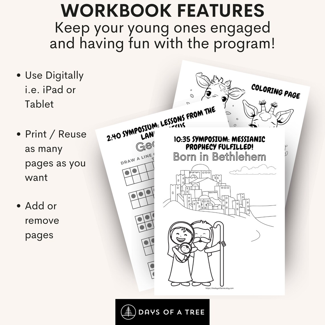 JW Kids Workbook Age 2-6 Yrs Digital 2024 Declare the Good News ...