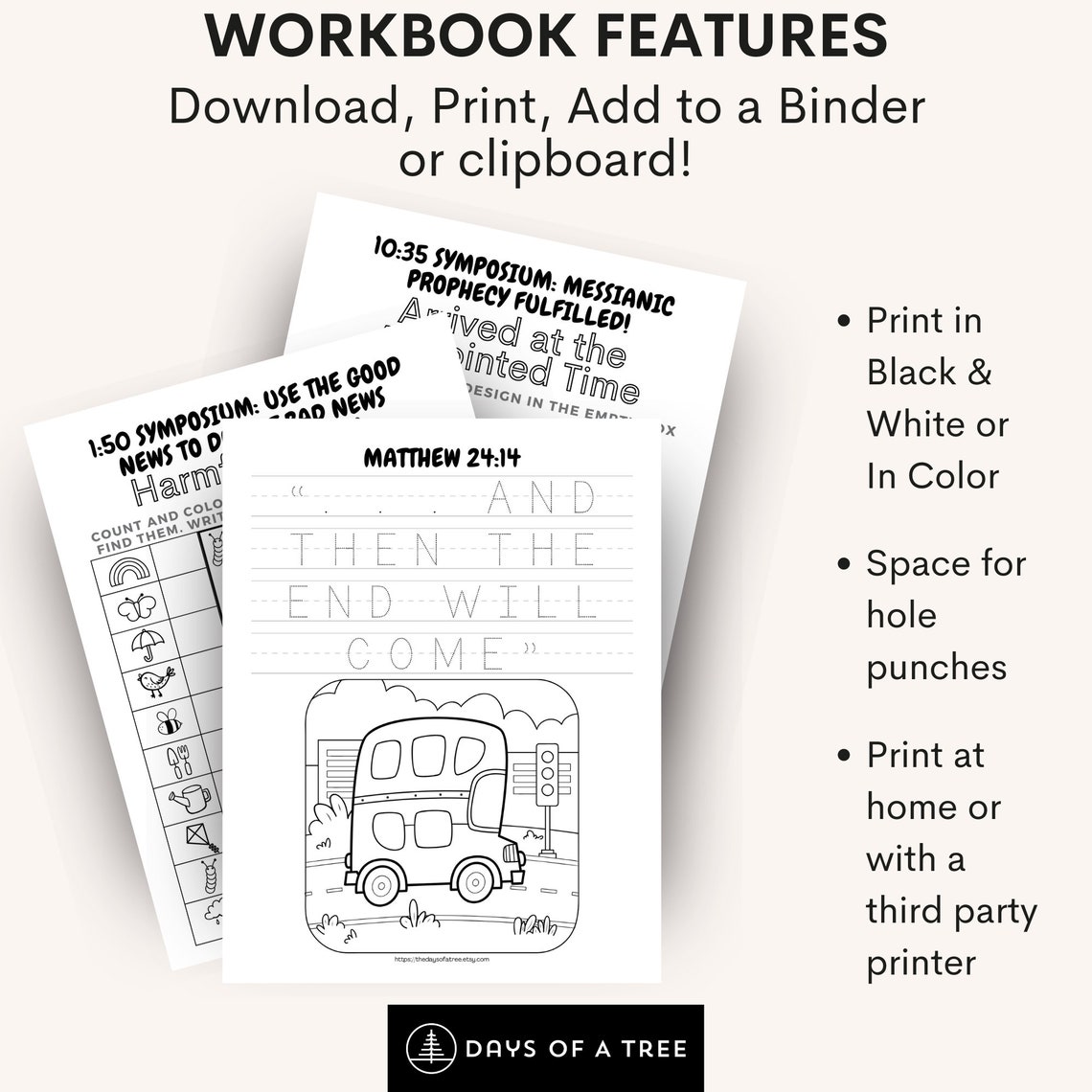 JW Kids Workbook Age 2-6 Yrs Digital 2024 Declare the Good News ...