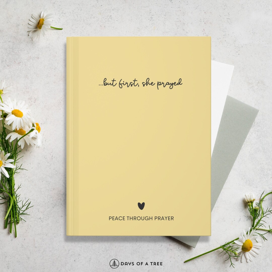 Prayer Journal for Faithful Reflections Daily Devotion Notebook to ...