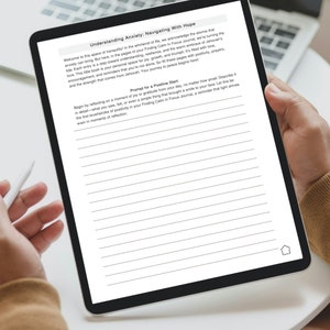 Digital JW Anxiety Journal JW Gift Idea for Pioneers Sister Elders ...