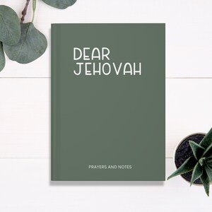 JW Kid Gift Notebook Dear Jehovah Journal for Daily Reflections Prayers ...