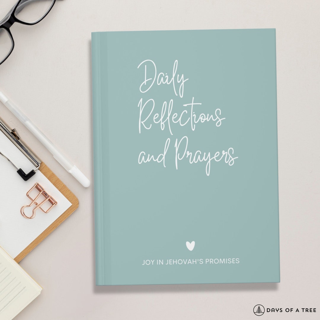 JW Gift Journal for Daily Reflections Prayers & Bible Notes JW Personal ...