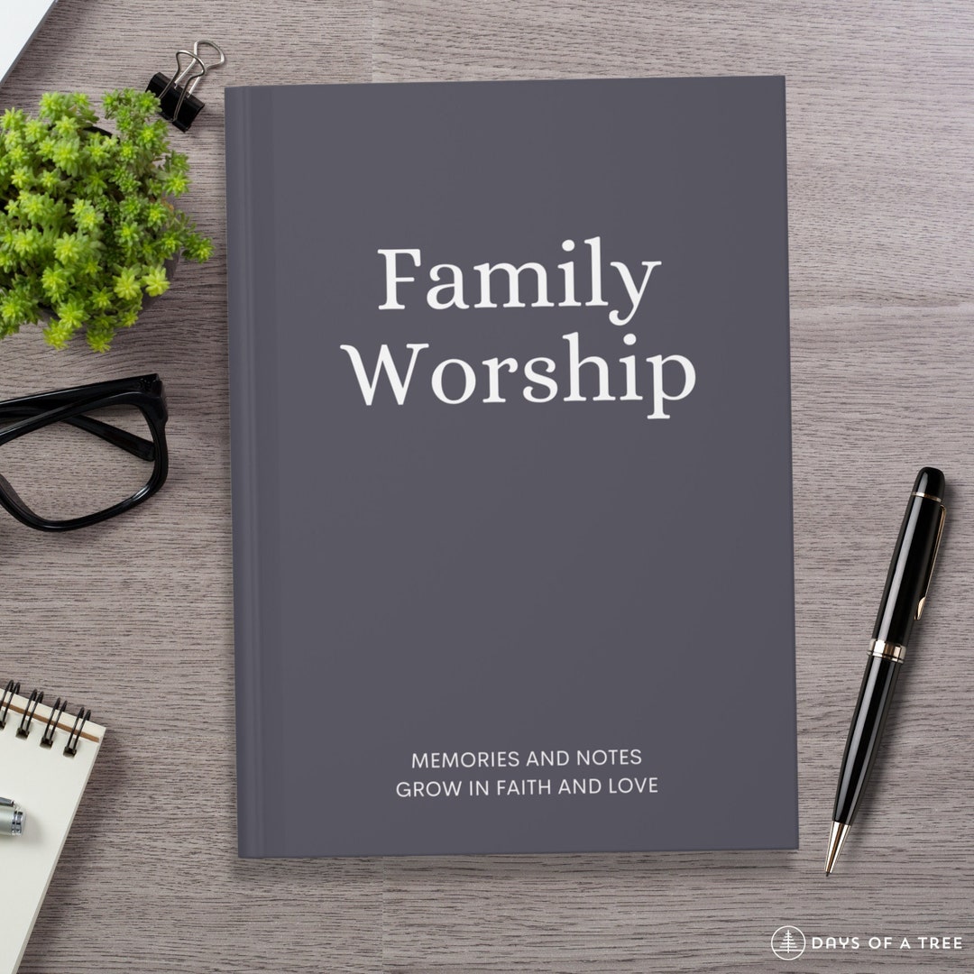 JW Family Worship Journal for Jehovah's Witnesses Memories and Notes ...