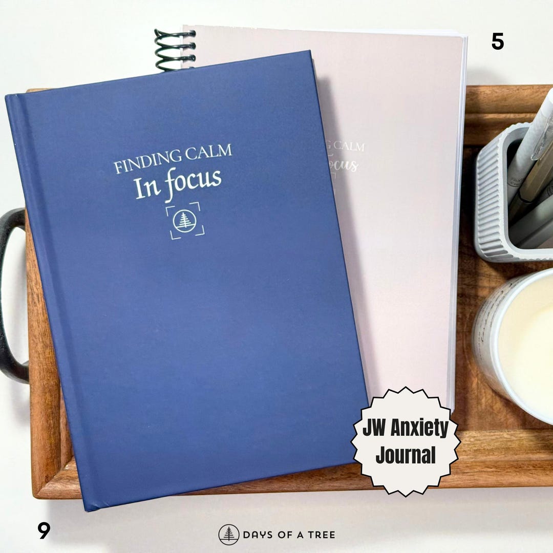 JW Anxiety Journal CBT Guided Journal for Jehovah’s Witnesses JW Gift ...