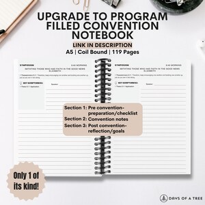 2024 JW Convention Notebook JW Elder Gift for Brother Regional JW ...