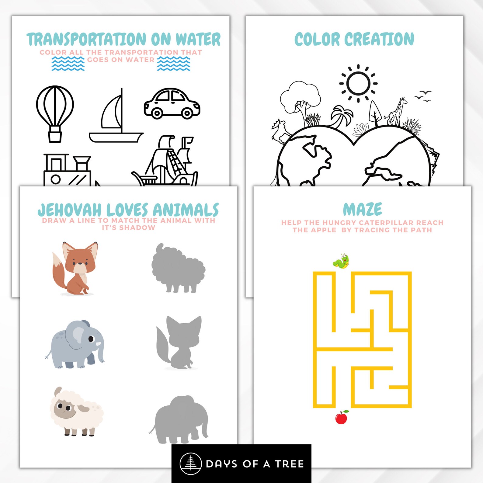 JW Kids Workbook 2023 Exercise Patience Activity Workbook - Etsy