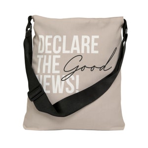 2024 Declare the Good News Special Convention Adjustable Tote - Etsy