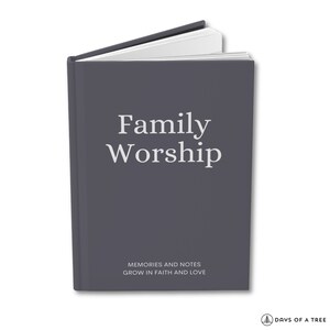 JW Family Worship Journal for Jehovah's Witnesses Memories and Notes ...