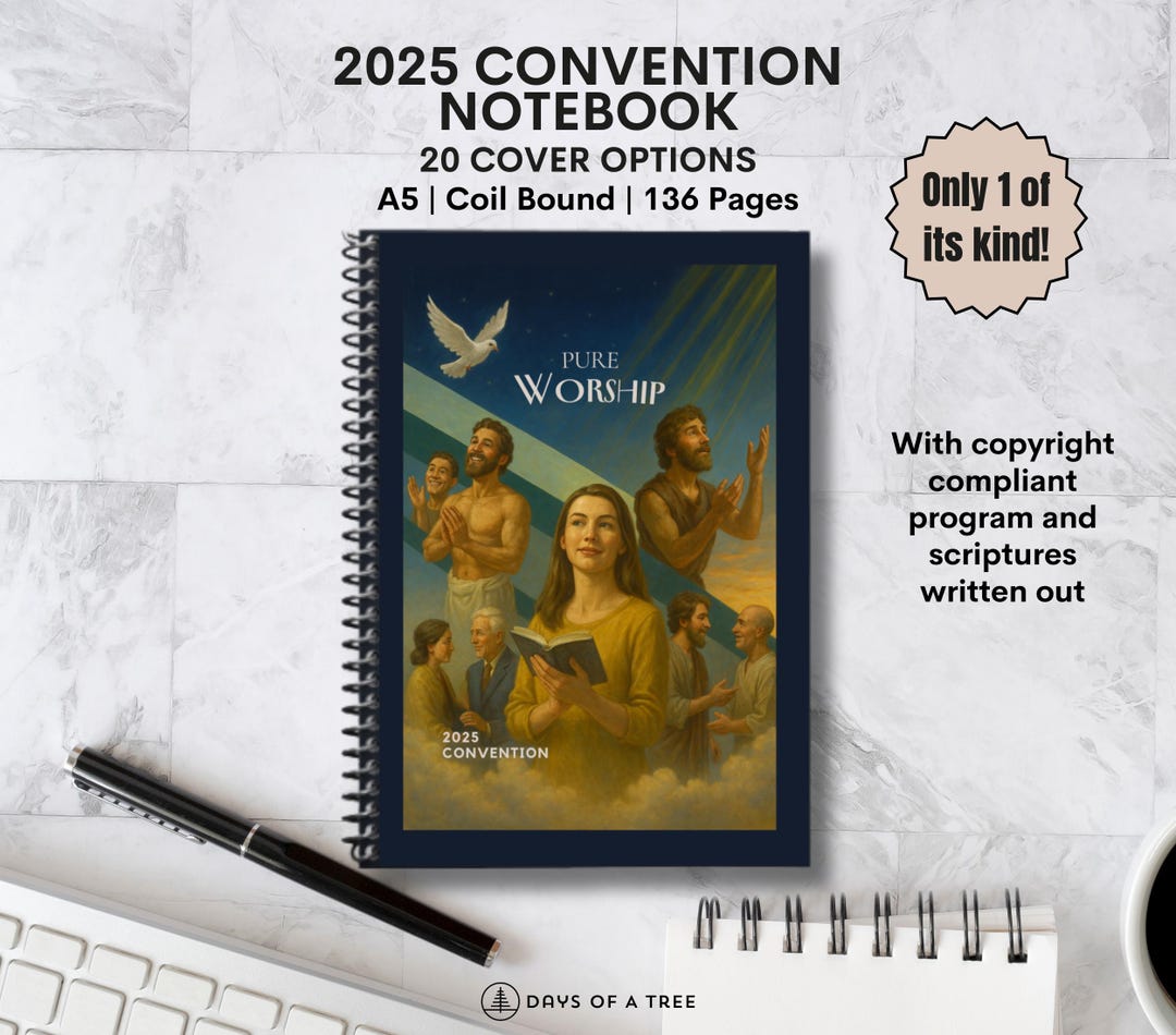 2025 JW Convention Notebook With Program JW Gifts for Elder Pioneer ...