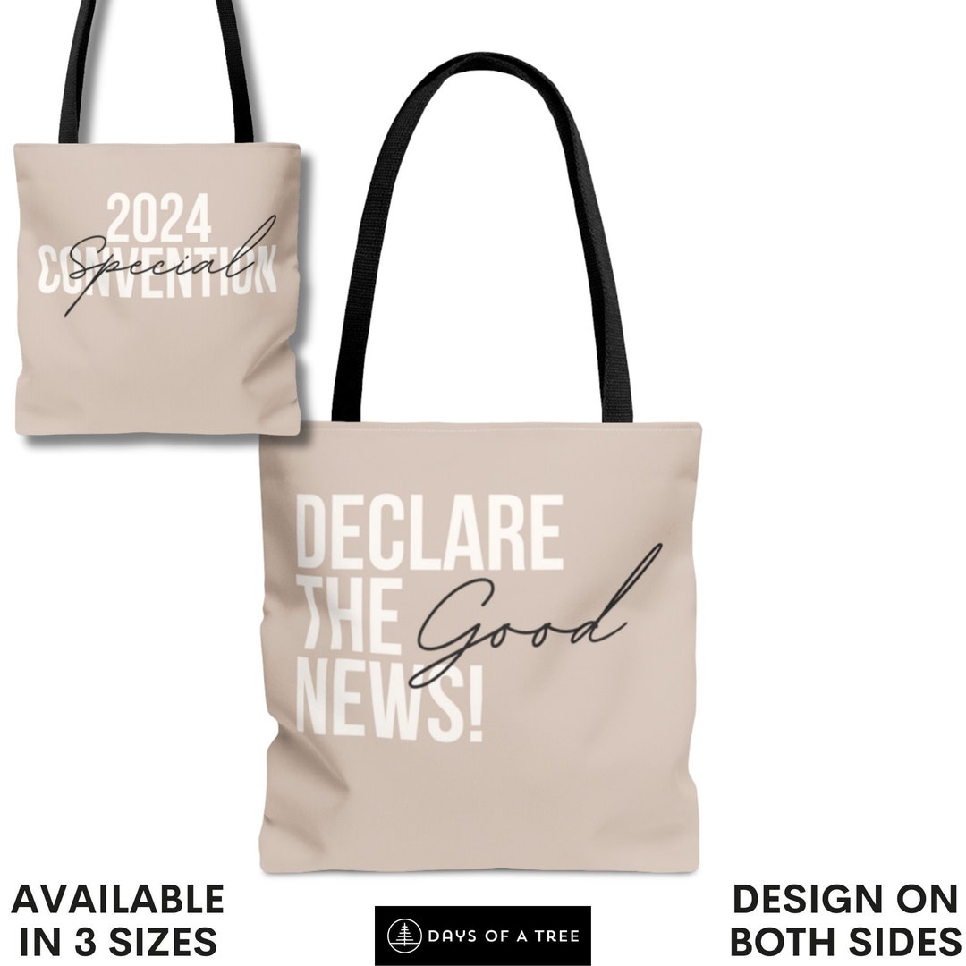 2024 Declare the Good News Special Convention Tote Bag Custom - Etsy