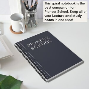 JW Pioneer School Notebook JW Pioneer Gift Pioneer Service School JW ...