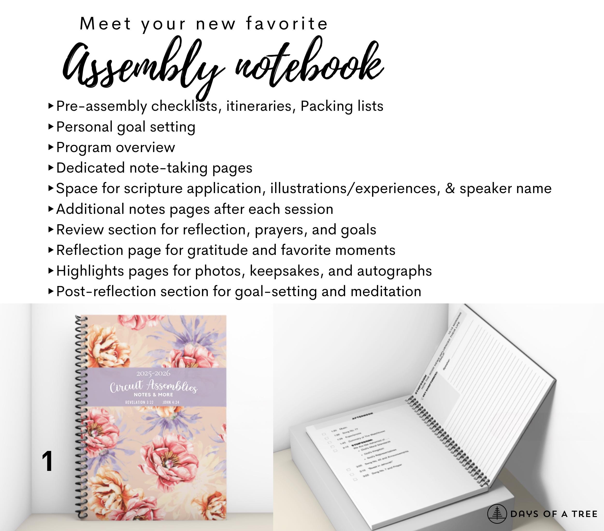 JW Assembly Notebook 2-in-1 for 2025 2026 Circuit Assembly Notes and ...