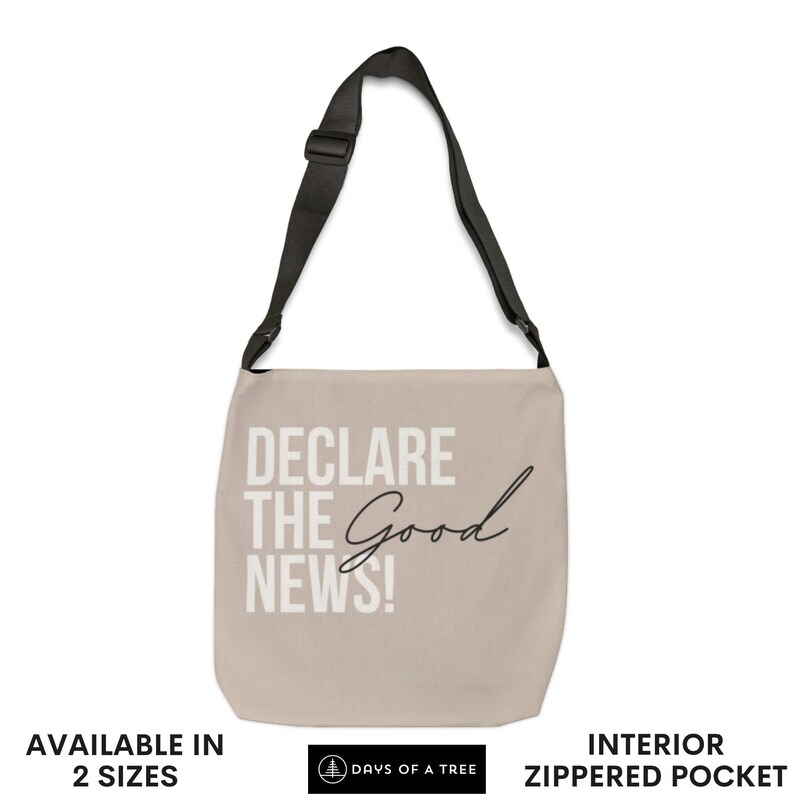 2024 Declare the Good News Special Convention Adjustable Tote - Etsy 2024 Declare the Good News Special Convention Adjustable Tote - Etsy