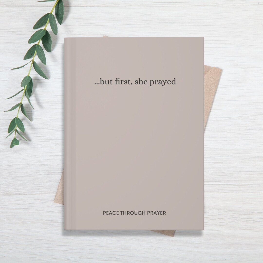 Christian Prayer Journal Bible Study Notebook Daily Devotional Faith ...